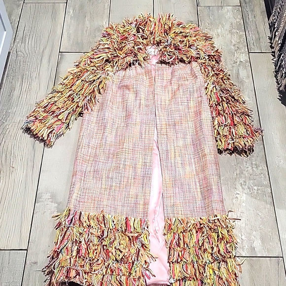 TOSCA BLU | Jackets & Coats | Tosca Multi Color Coat With Lots Of Style ...